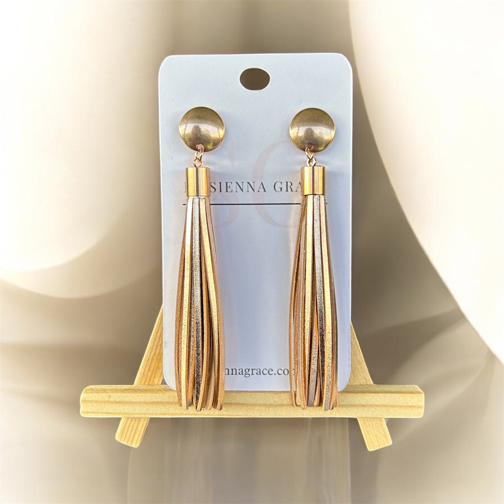 Runway Tassel Drop – By Sienna Grace
